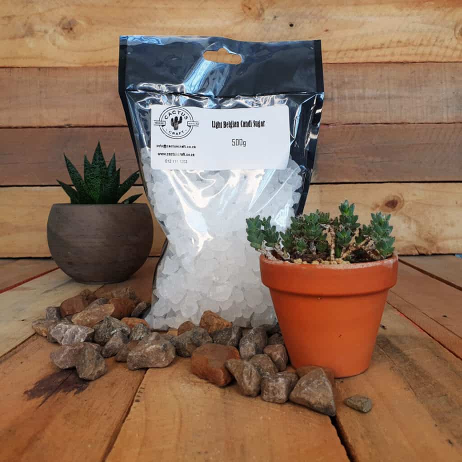 Dark Belgian Candi Sugar - 500g - Cactus Craft